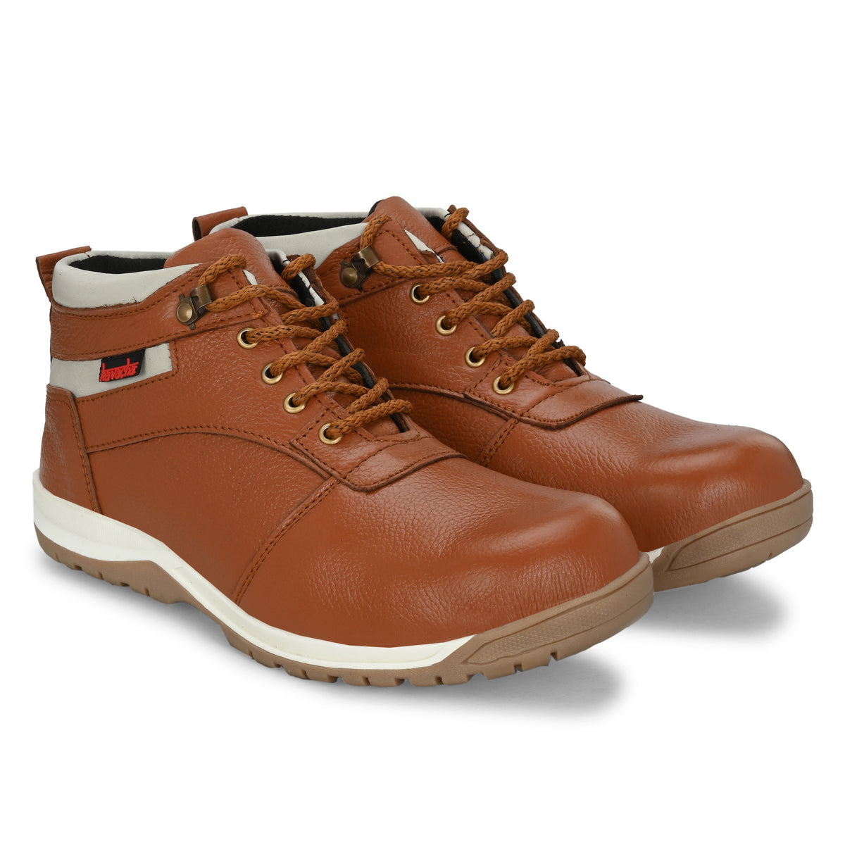 Kavacha Steel Toe Safety Shoe S247 with Pure Leather Upper and Foam Co ...