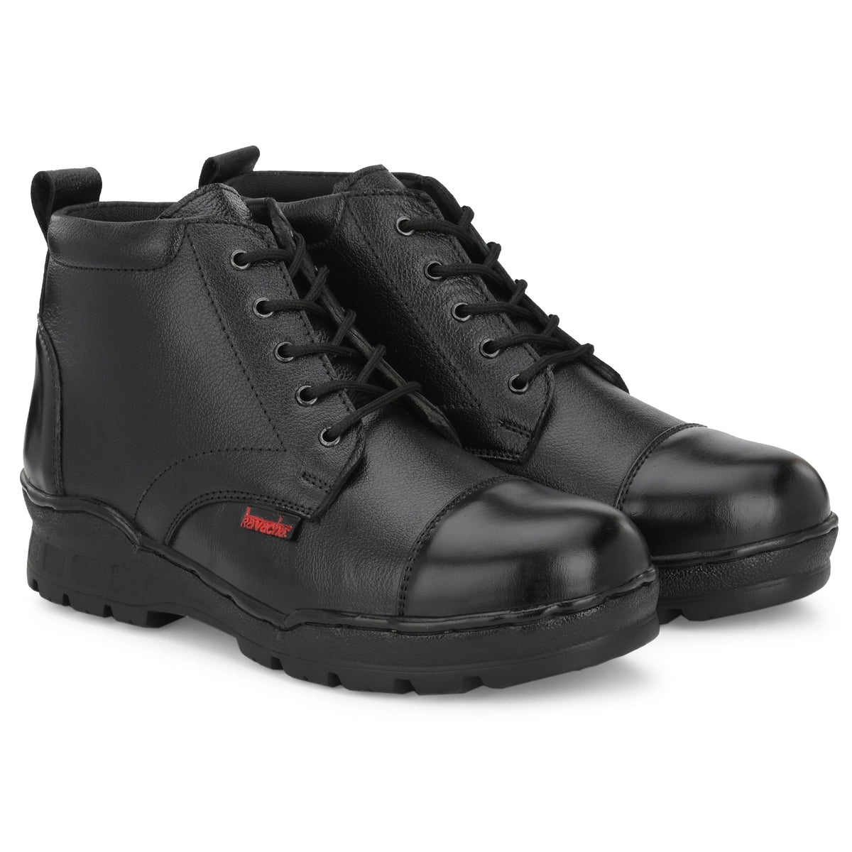 Kavacha Pure Leather Police Shoe SG 905 With Airmix Sole Black – SGKM ...