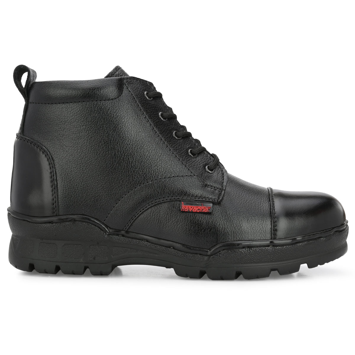 Kavacha Pure Leather Police Shoe SG 905 With Airmix Sole Black – SGKM ...